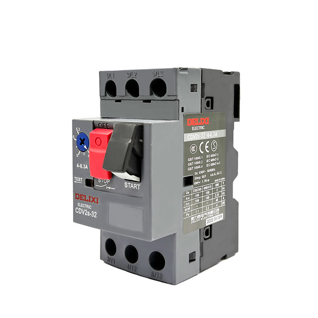 Delixi Motor Protection Circuit Breaker Cdv2S-32 Gv2-Me08C Motor Starter Ns2-25