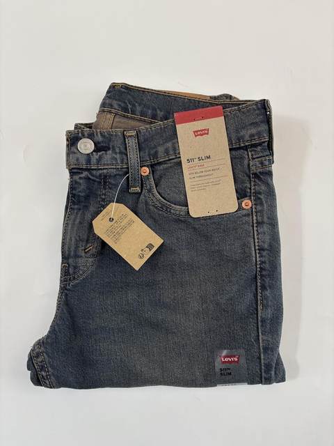 Spot Levi's/Levi's men's 511 old blue wash slim jeans #045115957