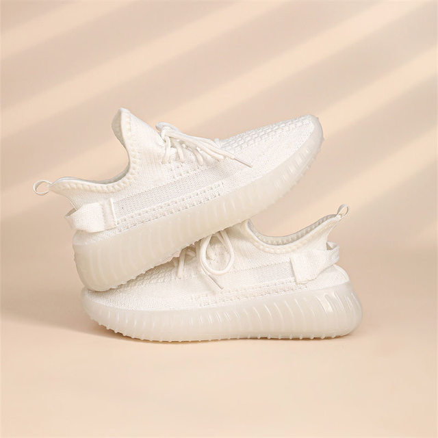 The latest coconut shoes for women in summer, fly-woven lightweight and ...