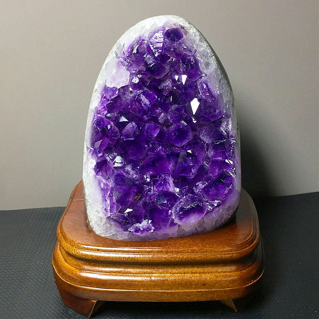 Natural Uruguayan amethyst cave amethyst cluster raw ore agate money ...