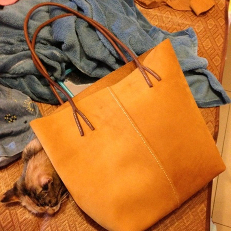 diy jewelry material retro first layer genuine leather round cowhide ...