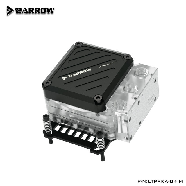 Barrow AMD platform POM/Acrylic CPU cold head 10w pump box integrated ...