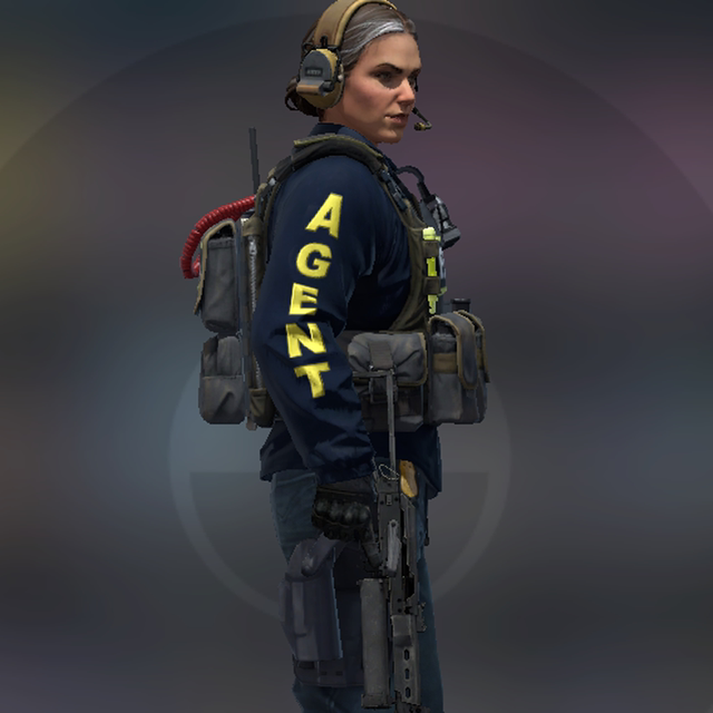 Counter-Strike CSGO Peripheral Clothes FBI Agent Coach Jacket Men's ...