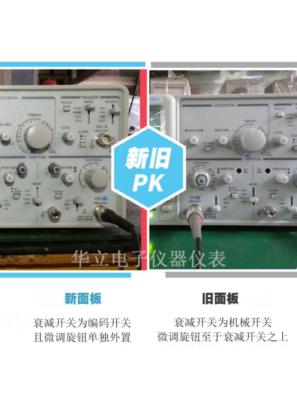 Maiwei MOS620CH Dwukanałowy Oscyloskop Analogowy