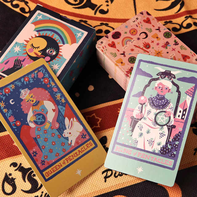Rainbow Luo brand Witt is 78 Macaron large -sized board games card Luo ...