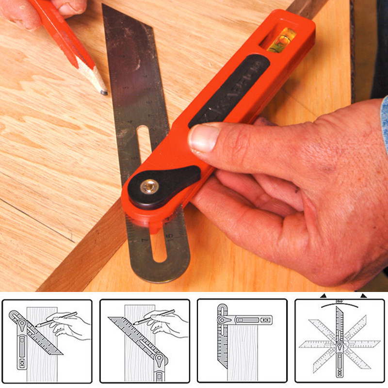 Kapro 301 Knife Edge Square - Precision Woodworking T-Angle Ruler