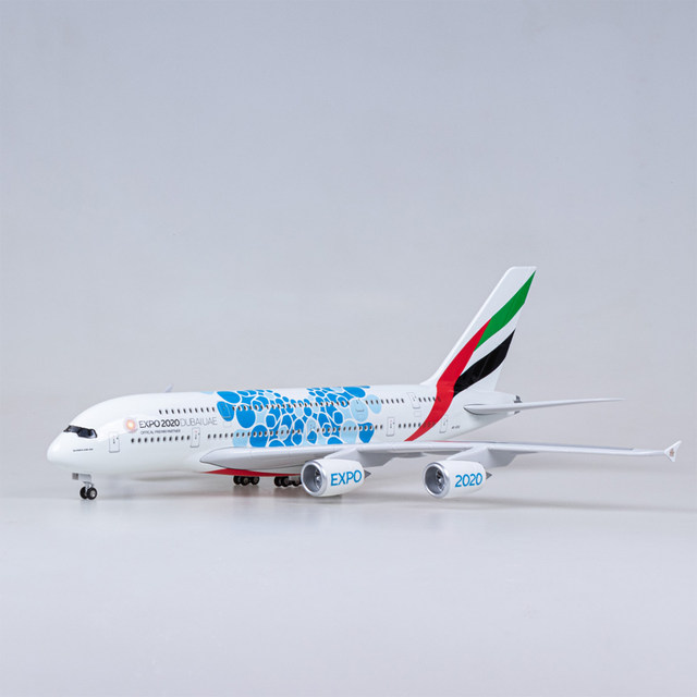 Emirates Aircraft Model Passenger Aircraft Simulation A380 Assembly ...