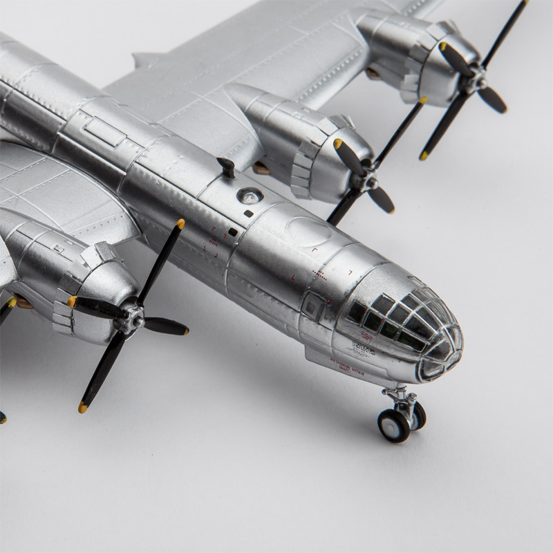 1:144 aleación simulada segunda guerra mundial b29 super flying fortress bombardero modelo de ...