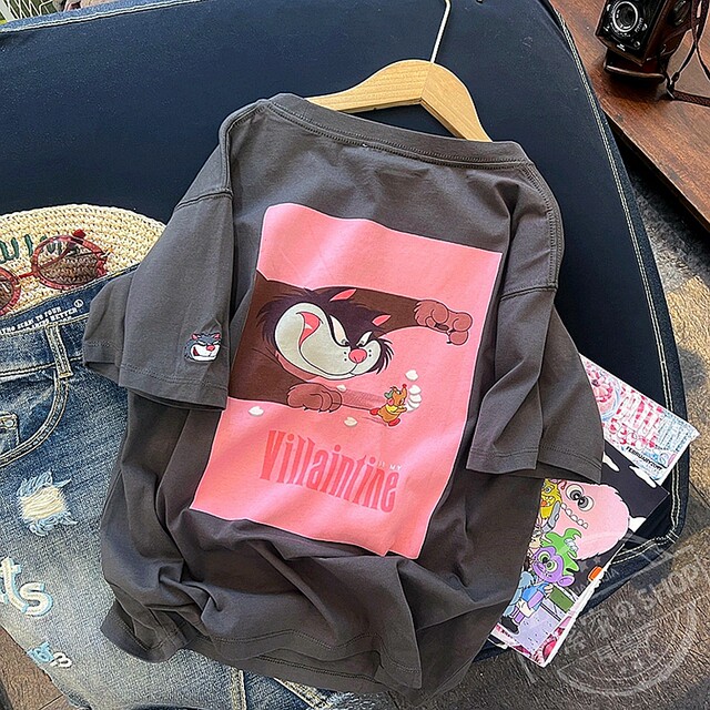 Summer basic T-shirt A.D.Khal paper bag home 180g smooth cotton cuff ...