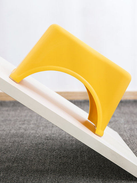 Kindergarten anti-slip stool thickened plastic square stool children's ...