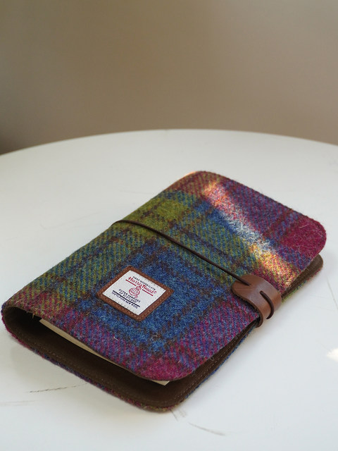 Harris Tweed TN Handbook Harris Note Diary A6 Handmade Handbook ...