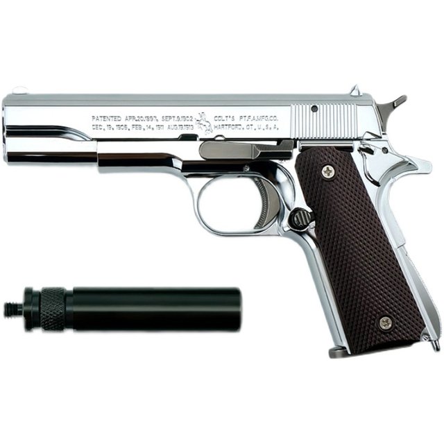 1:2.05 disassembled M1911 metal gun model simulation large alloy hand ...