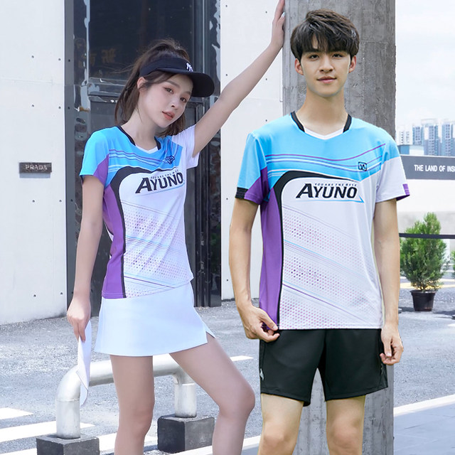 Badminton uniforms for men and women professional spring and summer ...