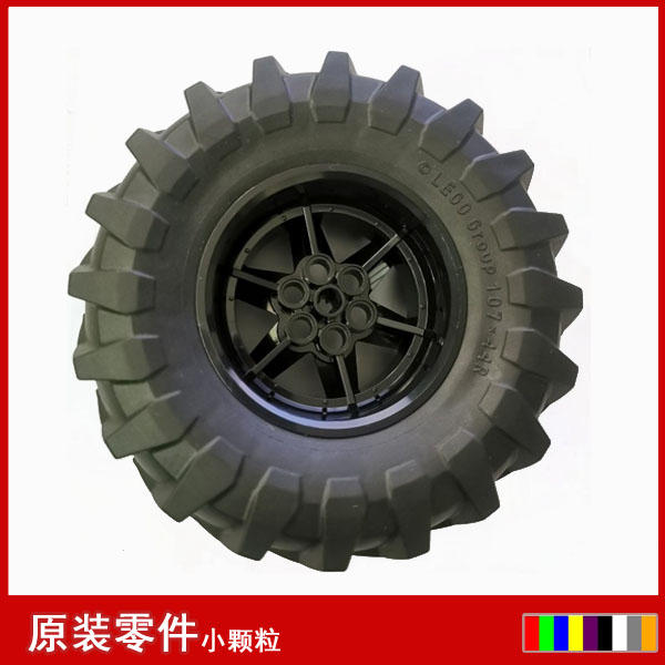 LEGO 乐高 23798 15038c05 107 x 44R轮胎 轮毂 科技 零配件-淘宝网