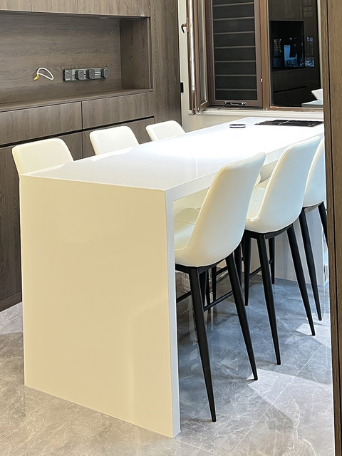 High-rise dining chair seat 4550cm stool 60cm island chair light luxury ...