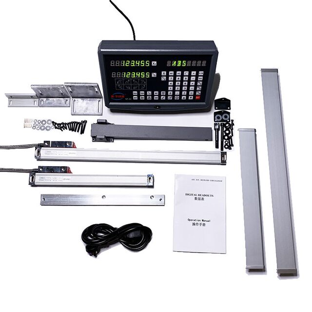 6140 lathe grating ruler digital display set two feet and one meter ...