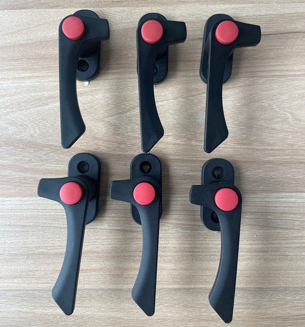 RV trailer, caravan, exterior sliding window accessories, glass support ...