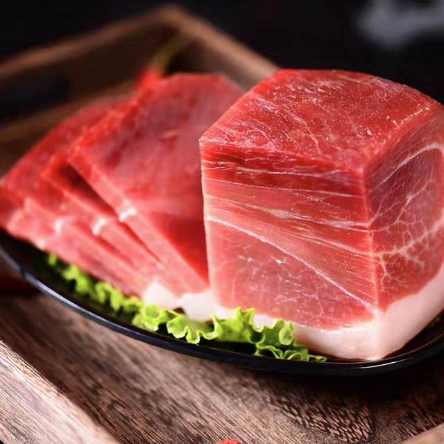 Xuanwei Laopujia ham Yunnan Xuanwei ham meat block 2 years old fragrant ...