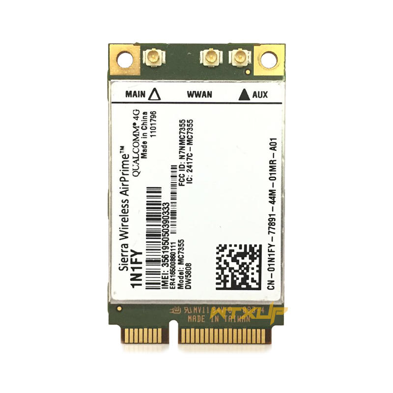 原装MC7355 DW5808 sierra笔记本内置4G无线通信模块 戴尔版1N1FY-淘宝网