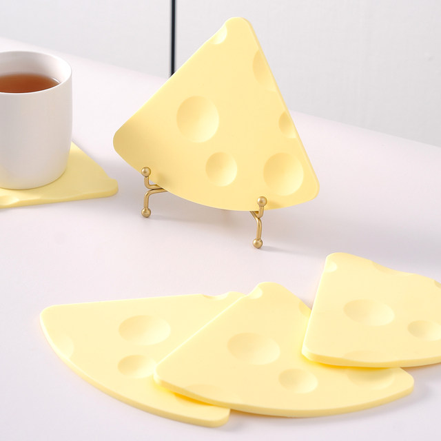French cheese block silicone table insulation mat, high-end, anti ...