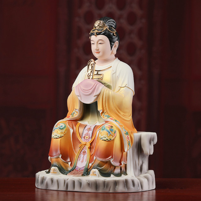Dai Yutang Ceramics Taishan Grandma Bixia Yuanjun Virgin statue of the ...