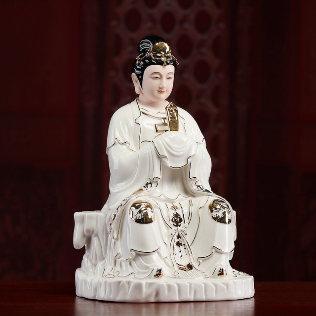 Dai Yutang Ceramics Taishan Grandma Bixia Yuanjun Virgin statue of the ...