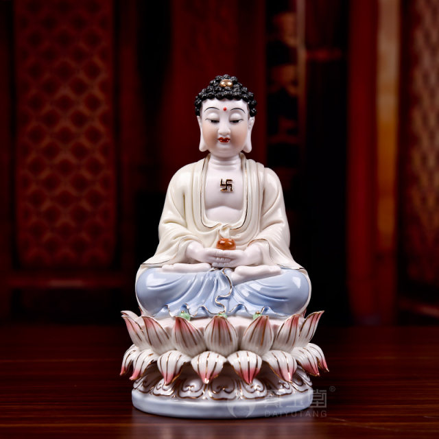 Dai Yutang Ceramics Western Three Holy Statue Buddha statues are ...