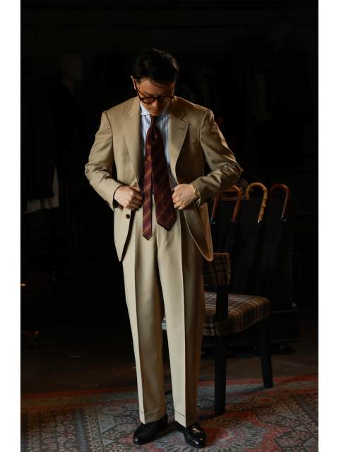 UGENTLE men's brand Italian 1900 fabric autumn Xinglin Italian high ...