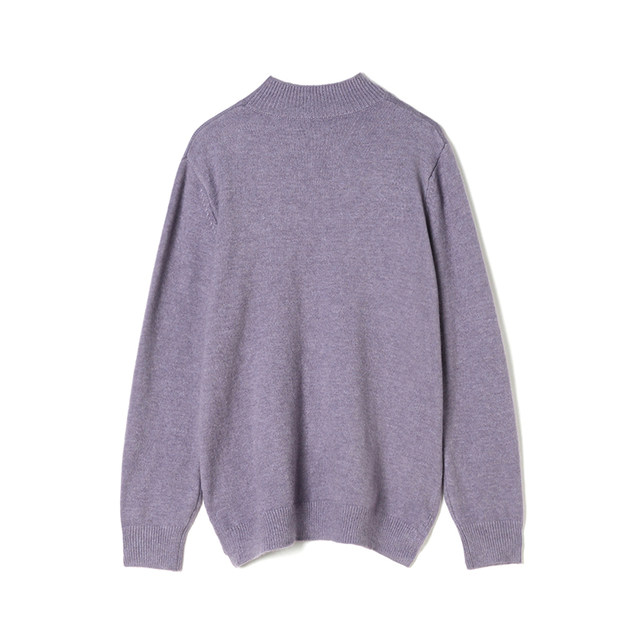 HC0H0033 Vital age-reducing solid color top pullover long-sleeved ...