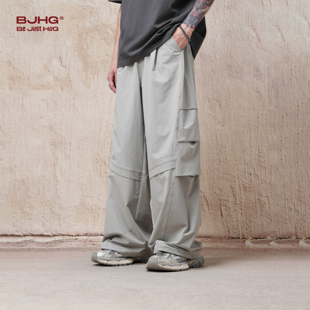 Song Yuqi's same BJHG new outdoor white overalls men's spring and ...