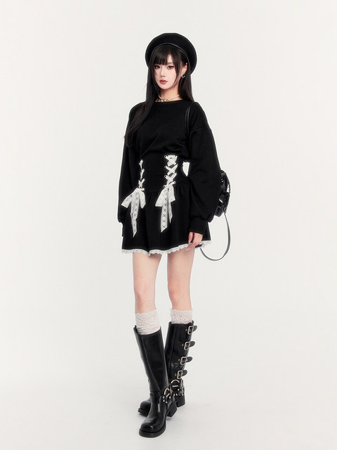 Vock Moonlight Wish Pond Diablo Pure Desire Girl long -sleeved waist ...