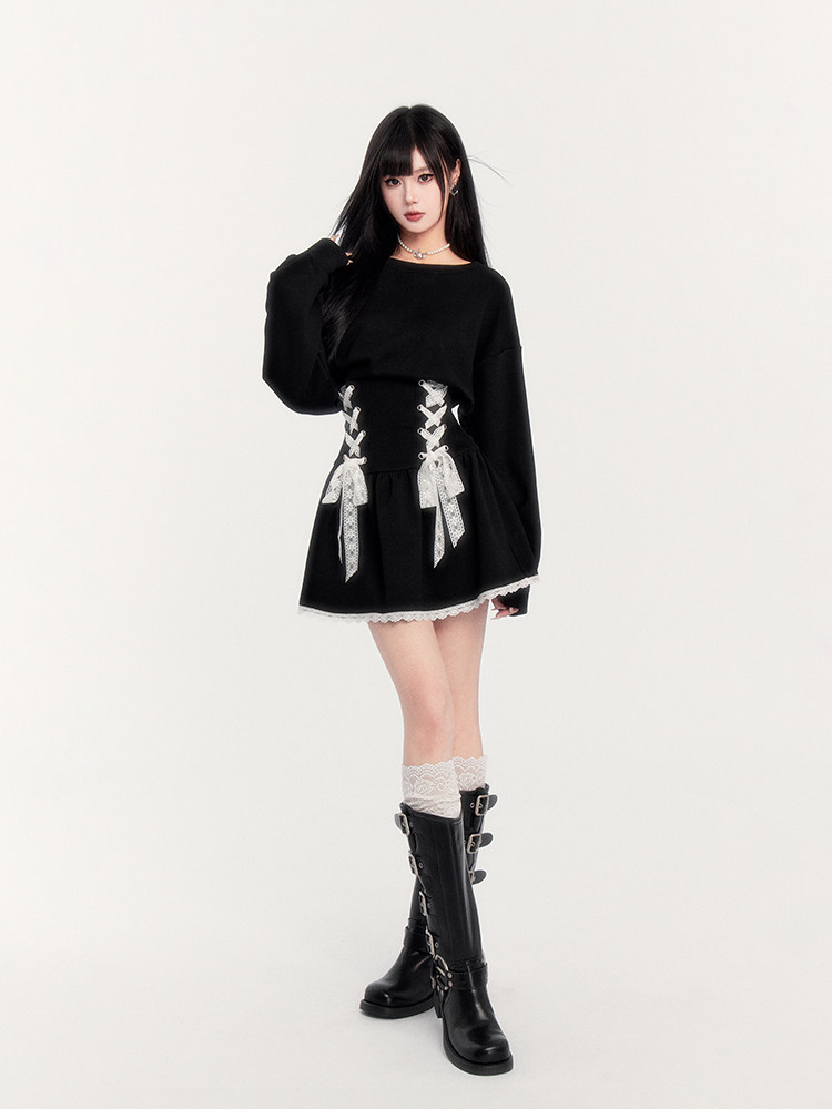 Vock Moonlight Wish Pond Diablo Pure Desire Girl long -sleeved waist ...