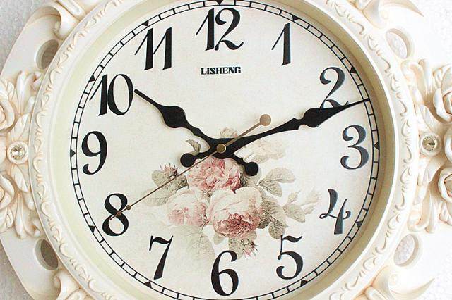 Lisheng genuine European and American retro decoration clock creative ...