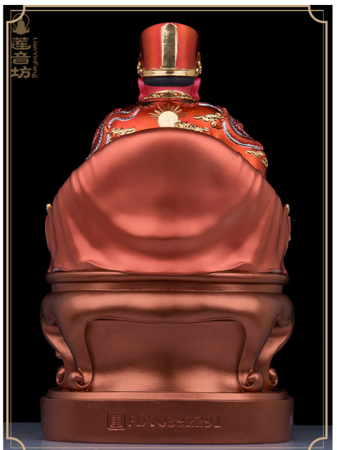 Resin Guo Shengwang God statue Guangze Zunwang Baoan Buddha statue Guo ...