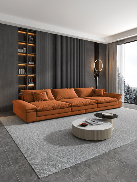 Government Subsidized Italian-Style Light Luxury Modern Matte Fabric ...