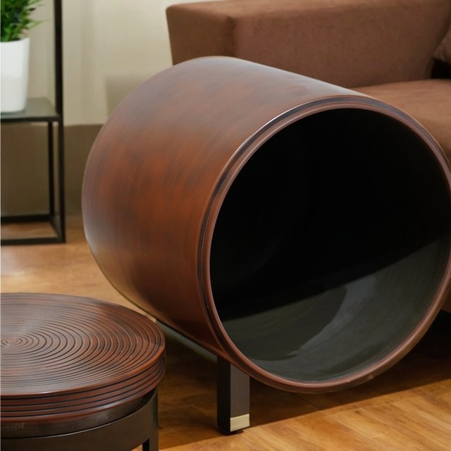 Pu'er tea storage box Yunnan built water purple pottery tea leaf tank ...