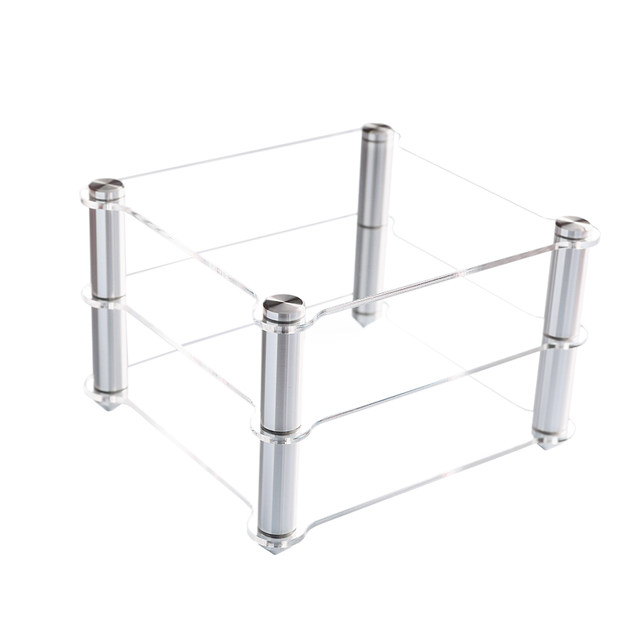 Exquisite acrylic rack HIFI amplifier ear bars decoder rack transparent ...