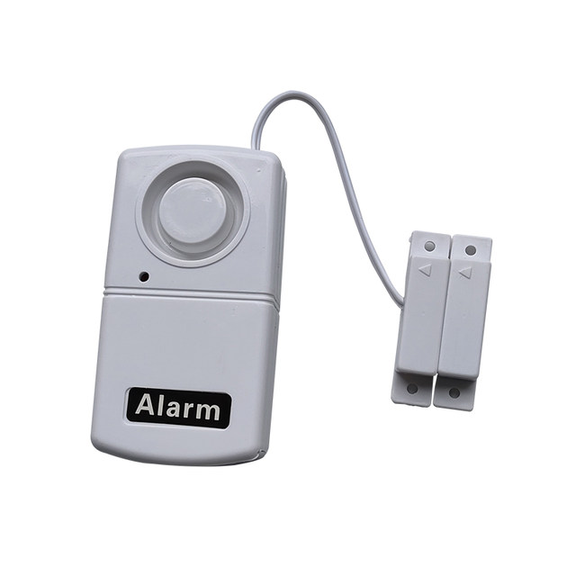 Household door and window door magnetic induction alarm rolling shutter ...