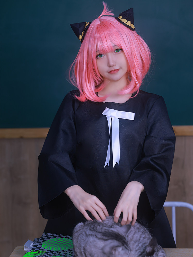 Costume Cosplay Anya de Spy x Family - Adorable Petit Chat Cos