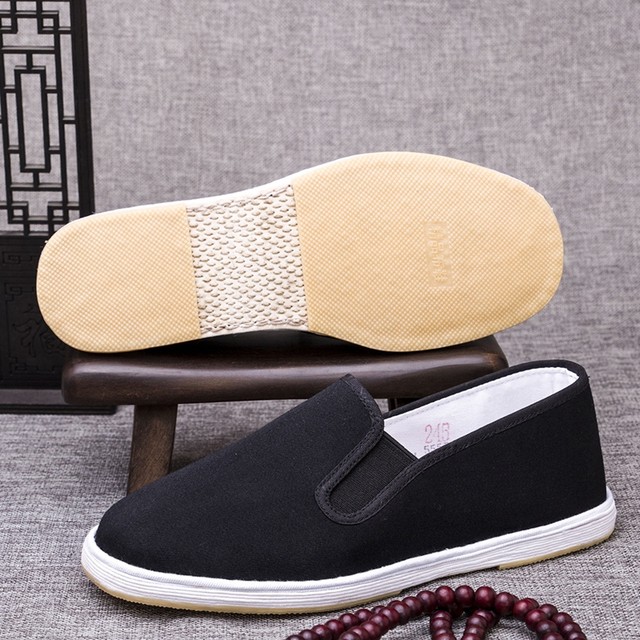 Dress wool, a thousand-layer sole cloth shoes, old Beijing men's spring ...