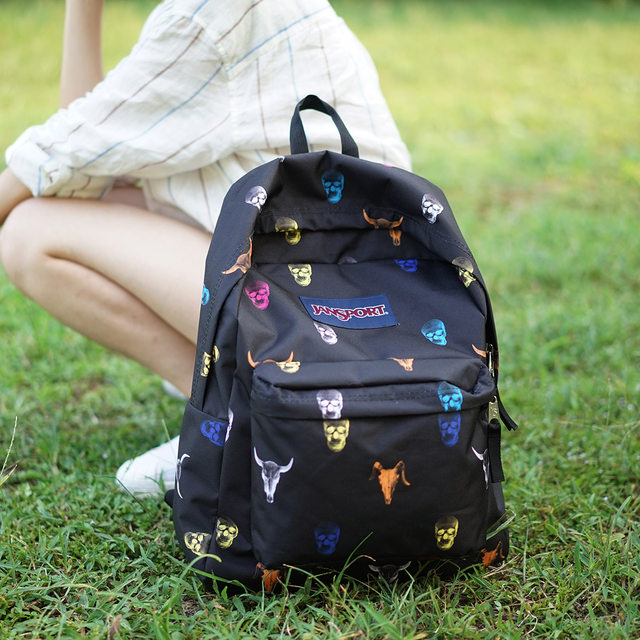 Jansport genuine backpack super rebellious campus men's and women's ...