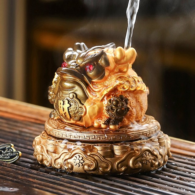 High -grade tea to play golden toad tea pets can grow color -changing ...