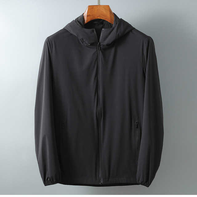Yuppie Men's Thin Jacket, Double-Layered, Lightweight, Soft ...