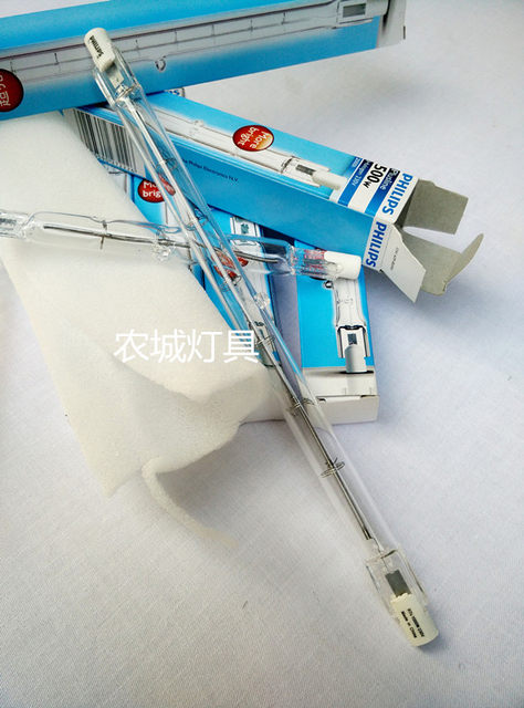 Philips R7S Sun Lamp 1000W Iodine Tungsten Lamp 500W Halogen Tungsten ...