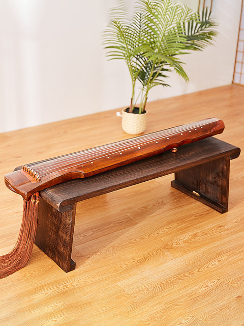Can fold the Tongmu Guqin table Portable Zen resonance resonance dwarf ...