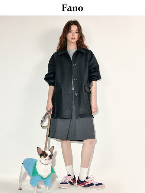 Fan Luo Fano Sweet Cool Motorcycle Style Niche Magnetic Lychee Pattern ...