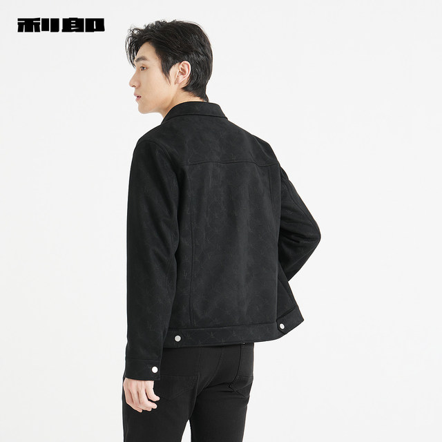 Lilanz Official Jacket Men's Full Print 2024 Autumn Jacket 24QJK6013Y/2Y/1Y