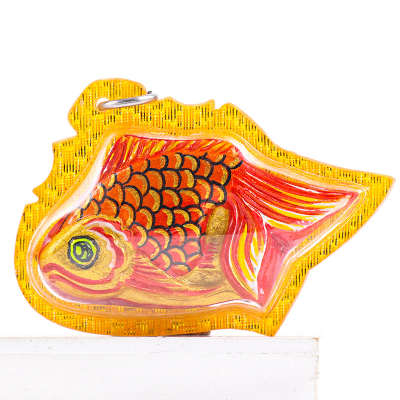 Thailand amulets Long Po Song hand -painted Lu's Luxi tiger fish fish ...
