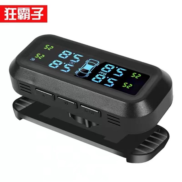 Hidden 2021 upgraded car wireless tire pressure monitor with external ...