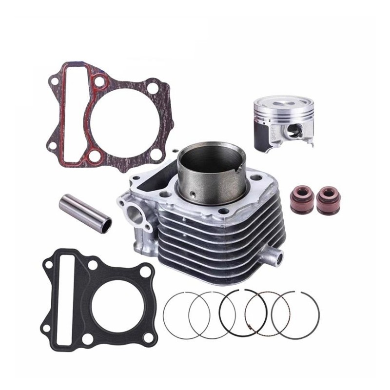 Kit de réparation de cylindre et de segments de piston Haojue Suzuki ...